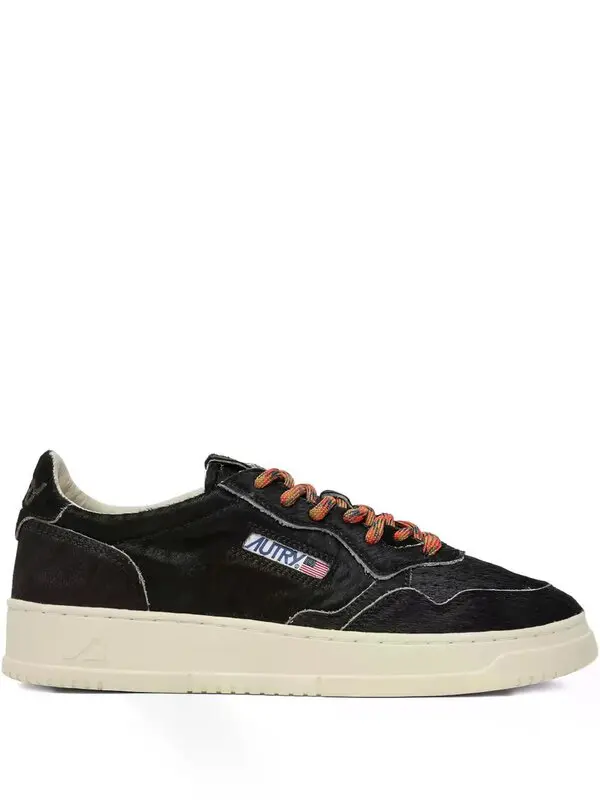 AUTRY Medalist Pony-hair Low-top Sneakers - Pe03