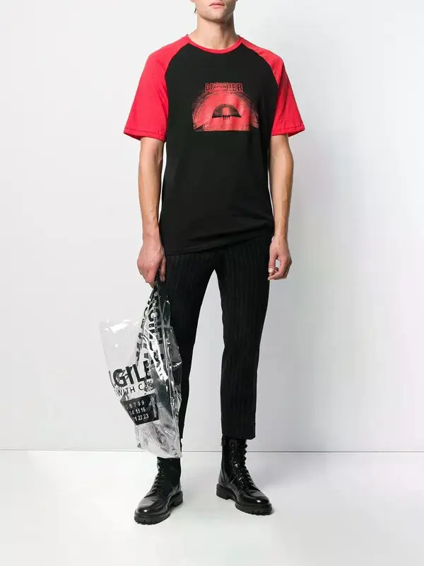 Neil Barrett Graphic Print T-shirt - Black