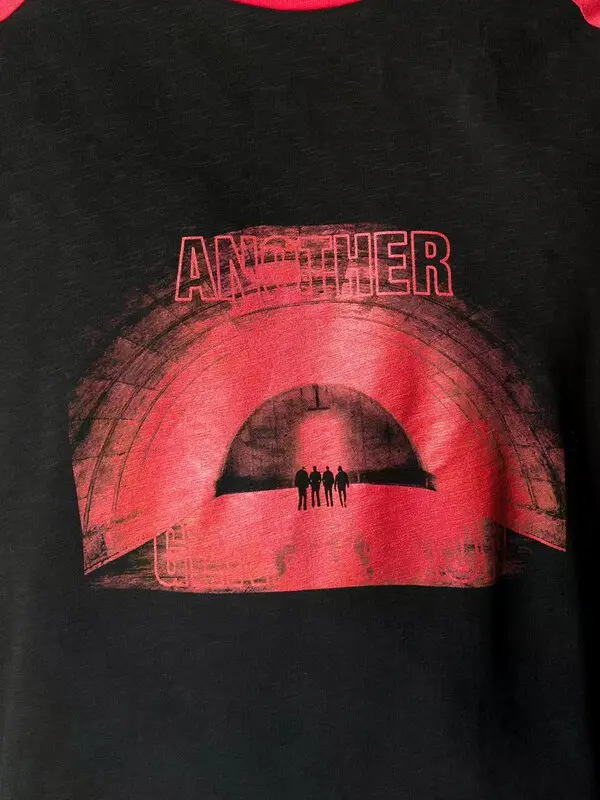 Neil Barrett Graphic Print T-shirt - Black