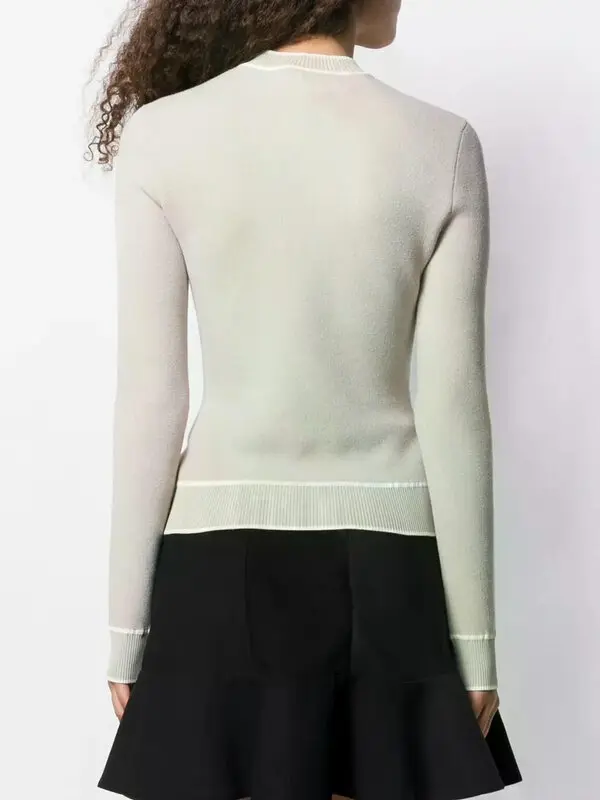 Off-White Swans Knitted Sweater - Neutrals