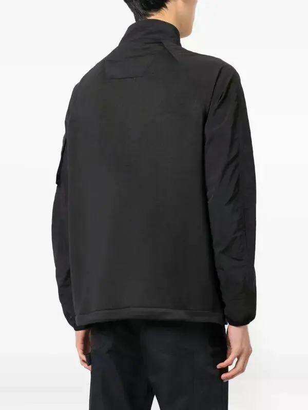 MAHARISHI Diagonal-zip Panelled Sweatshirt