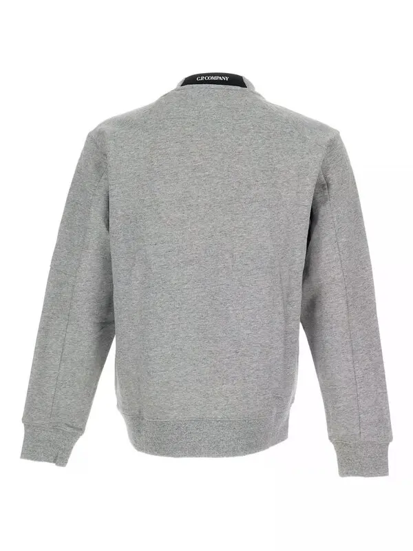 C.P. COMPANY Crew-neck Sweatshirt With Lens Detail
