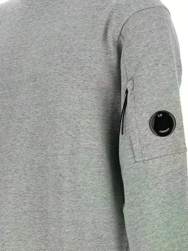 C.P. COMPANY Crew-neck Sweatshirt With Lens Detail