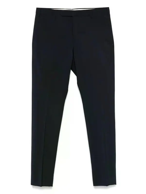 DELL'OGLIO Straight-leg Trousers - Blue