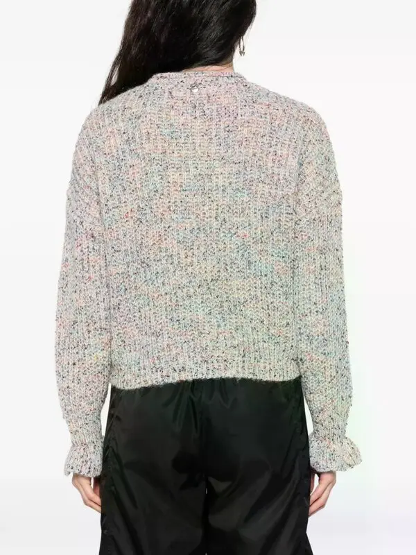 TWINSET Multicolor Speckled Pattern Sweater