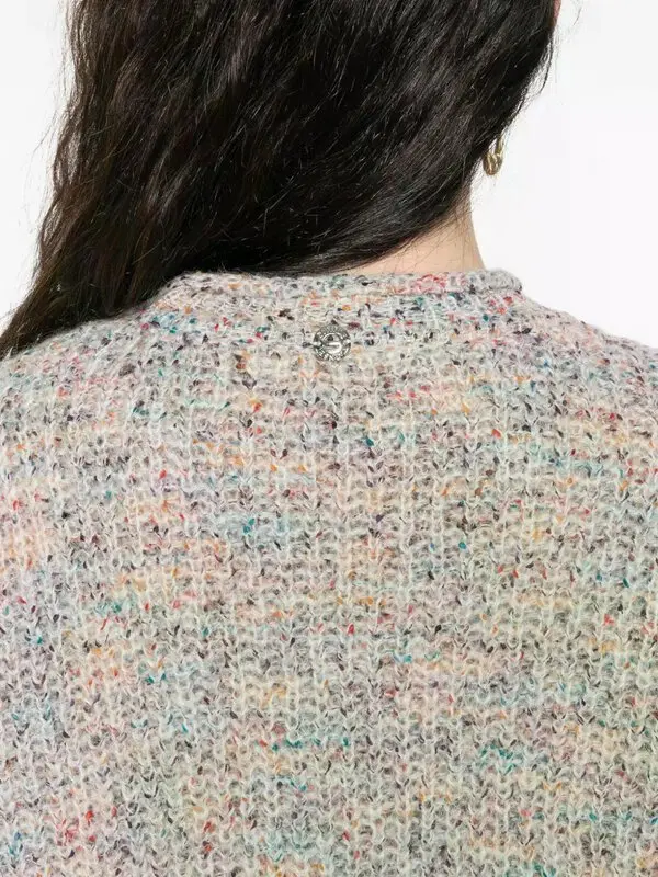TWINSET Multicolor Speckled Pattern Sweater