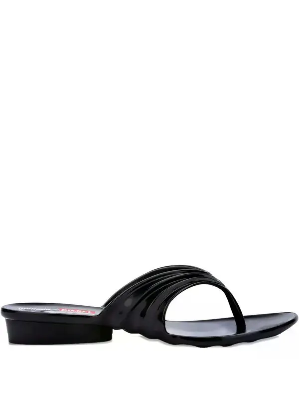 Melissa X Diesel Thong Flip-flops - Black