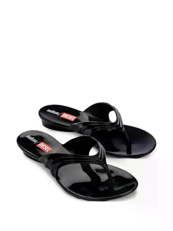 Melissa X Diesel Thong Flip-flops - Black