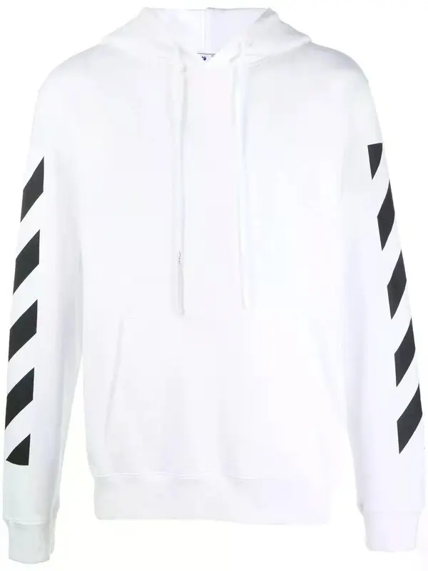 Off-White Diag Arrow Hoodie - White