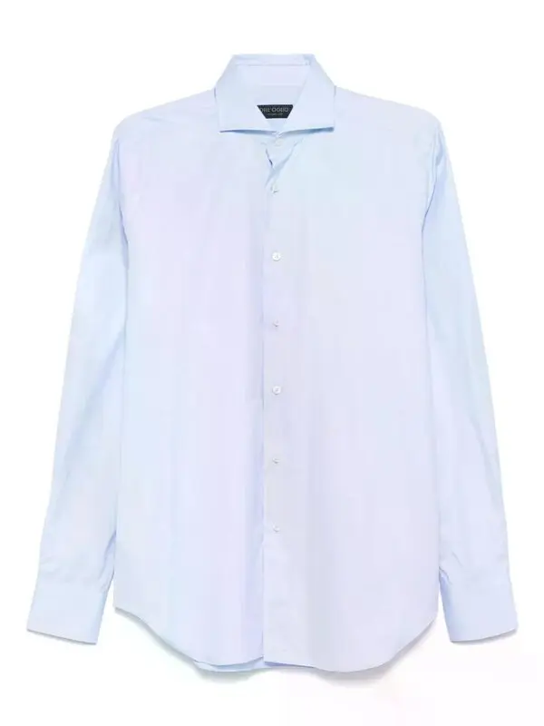 DELL'OGLIO Cotton Shirt - Blue