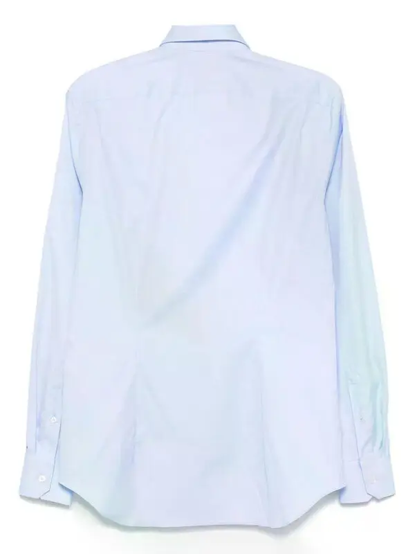 DELL'OGLIO Cotton Shirt - Blue