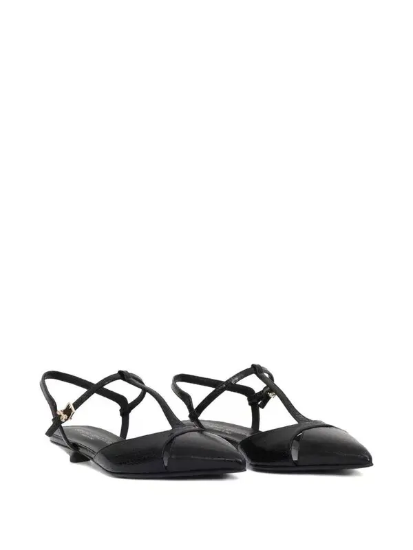 SERGIO LEVANTESI Slingback Pointed-toe Pumps