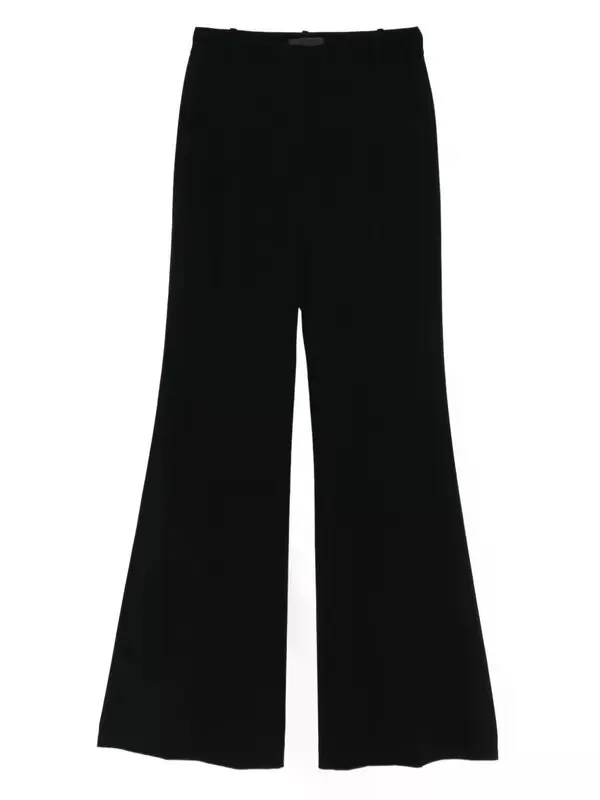 NILI LOTAN Flared Trousers - Black