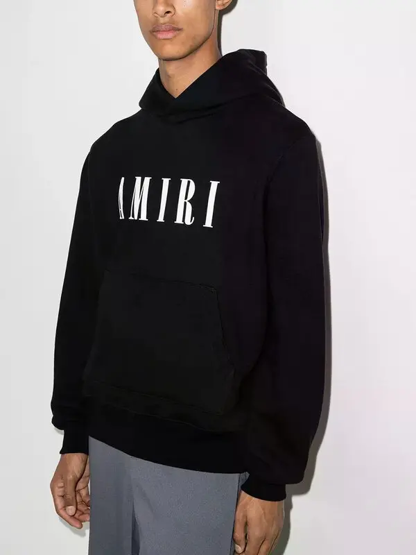Amiri Logo-print Cotton Hoodie