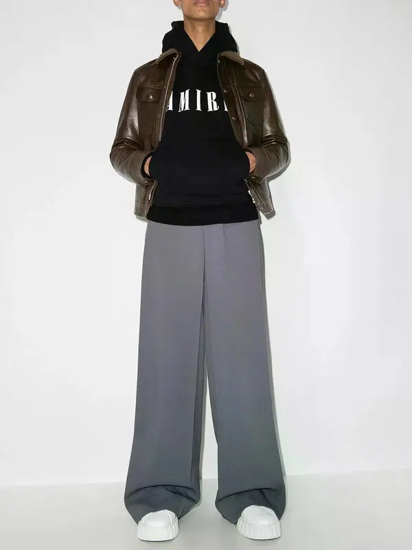 Amiri Logo-print Cotton Hoodie