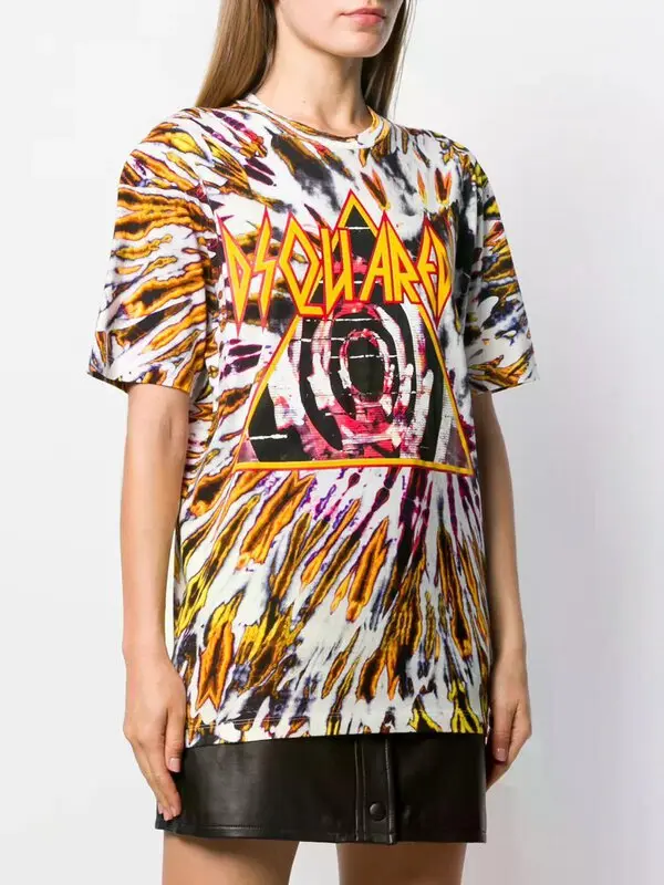 Dsquared2 Tie-dye Print T-shirt
