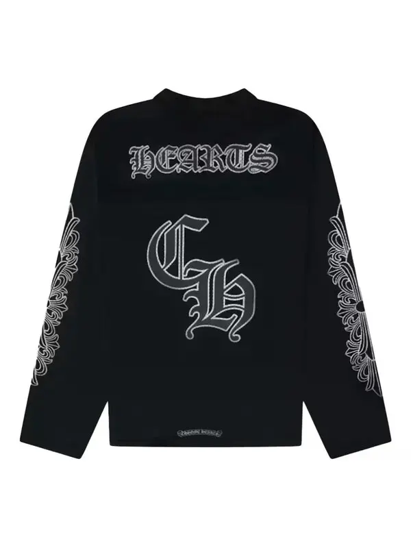 Chrome Hearts Long-sleeve Jersey With Lettering Print