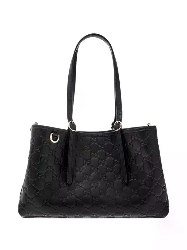 Gucci Medium Gg Leather Shoulder Bag