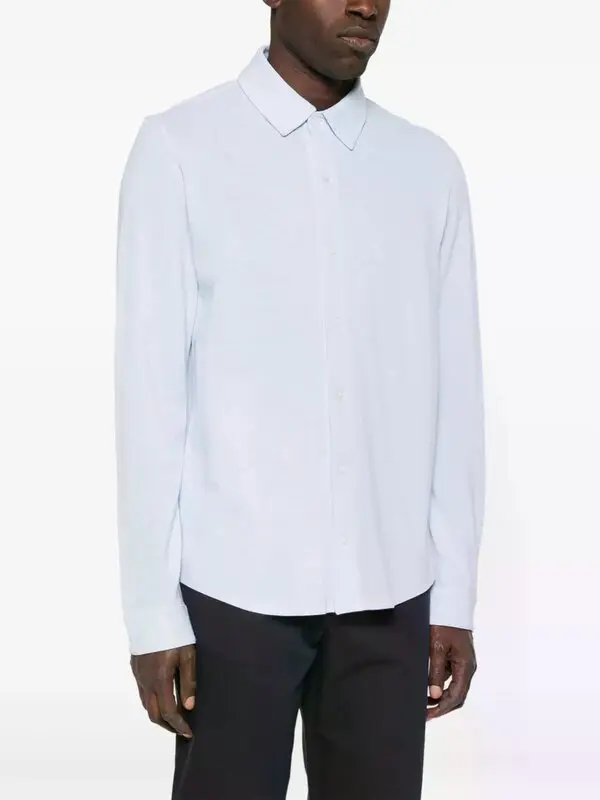 Vince Piqué-weave Cotton Shirt