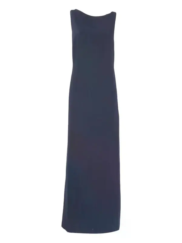 P.a.r.o.s.h Sleeveless Maxi Dress With Open Back