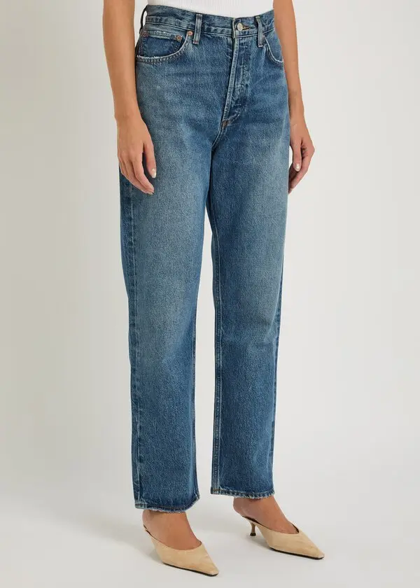 AGOLDE 90s Straight-leg Jeans In Essence Wash