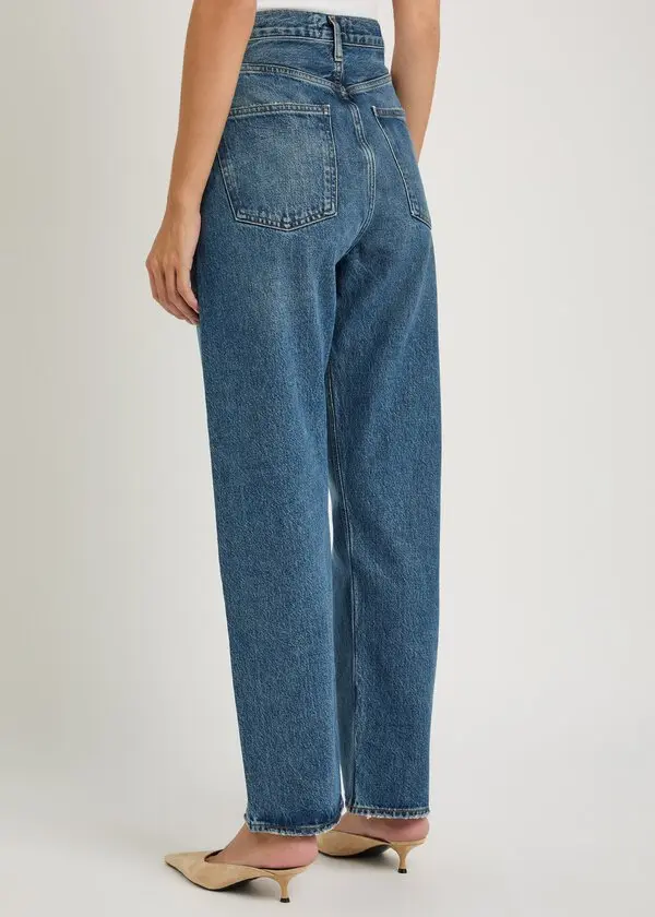 AGOLDE 90s Straight-leg Jeans In Essence Wash