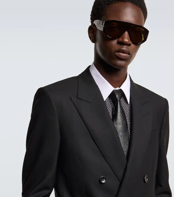 TOM FORD Bronson Aviator Sunglasses - Brown