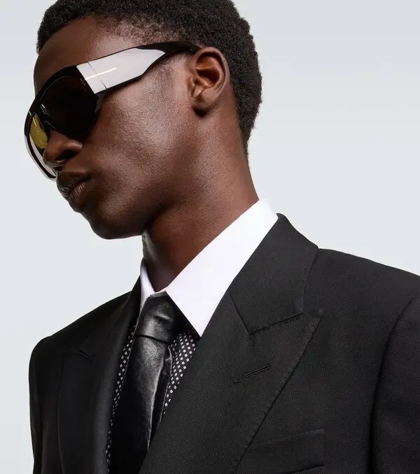 TOM FORD Bronson Aviator Sunglasses - Brown