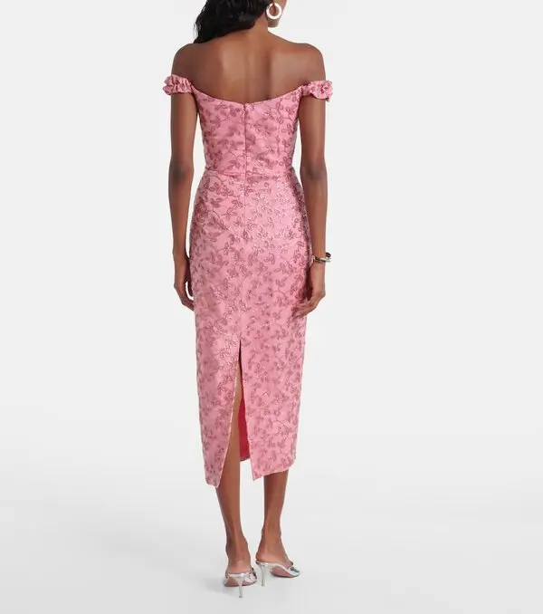 MARKARIAN Amina Sequined Midi Dress