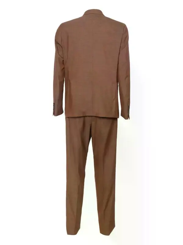 BRERA Double-breasted Patch-pocket Suit