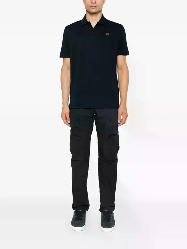 Paul & Shark Logo-patch Polo Shirt