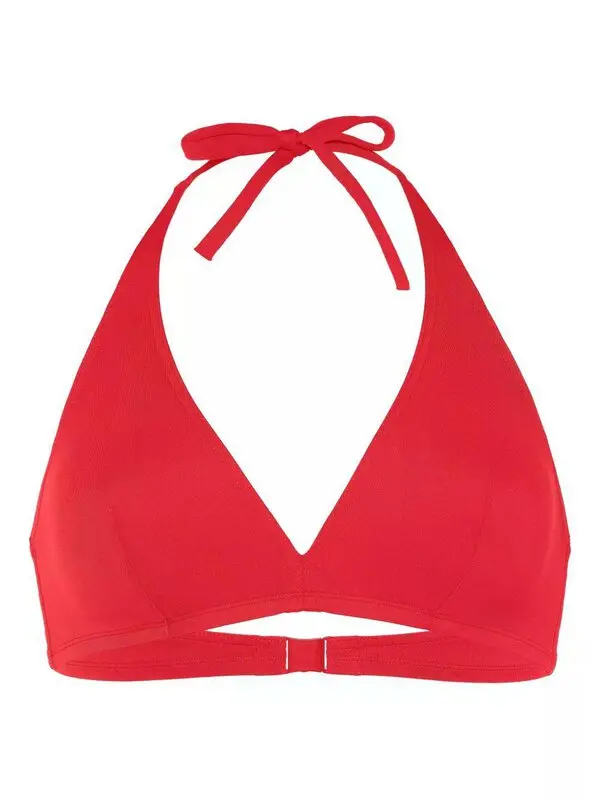 ERES Halterneck Triangle Bikini Top - Red