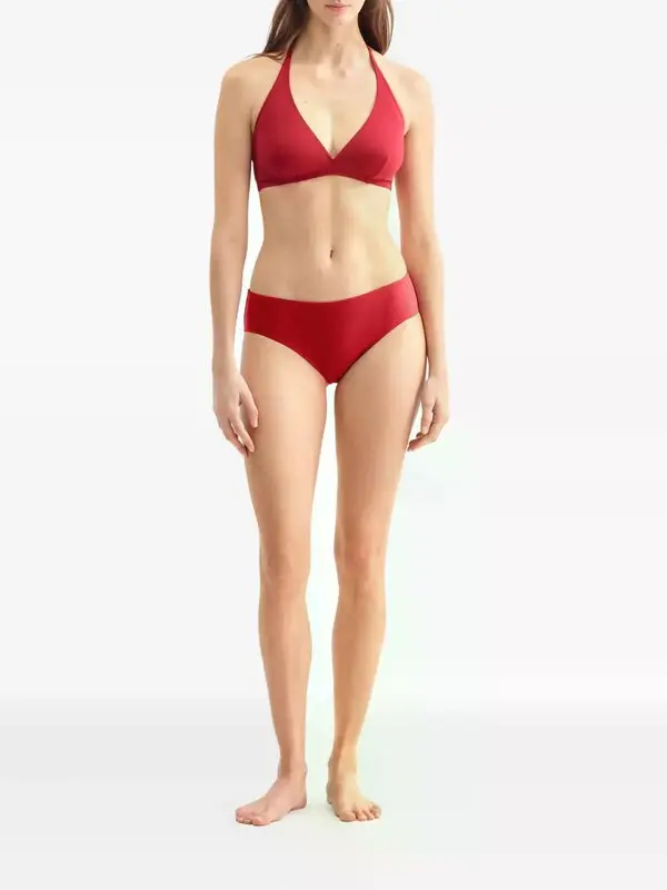 ERES Halterneck Triangle Bikini Top - Red