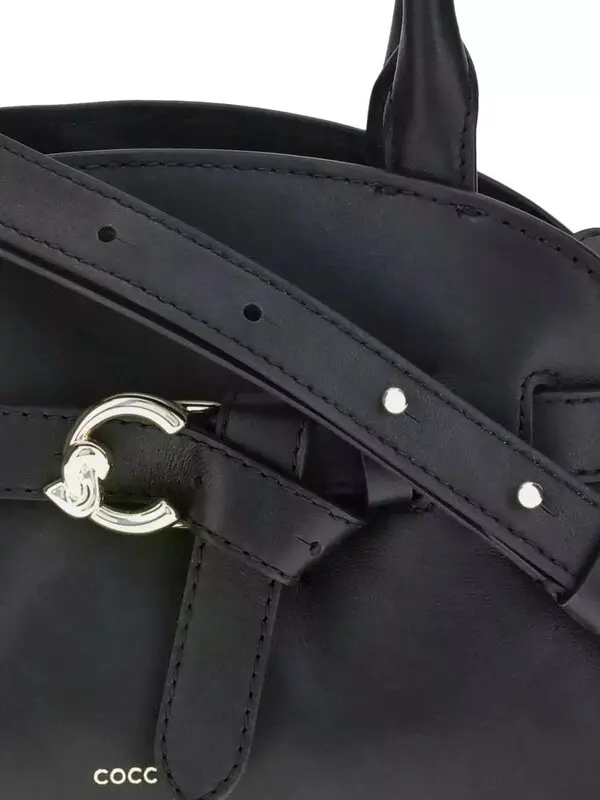 COCCINELLE Sabine Top Handle Tote Bag With Buckle Detail