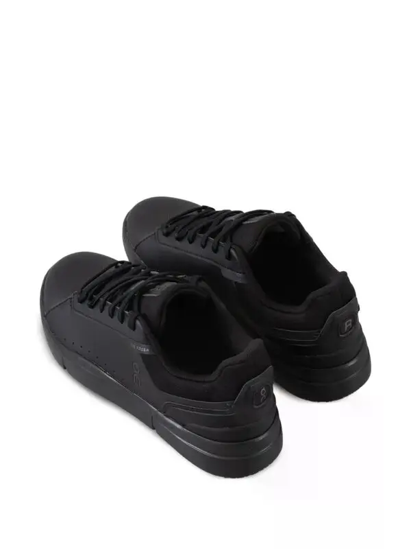 On Leather Lace-up Sneakers