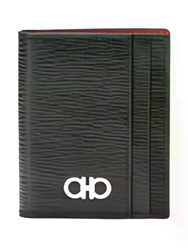 FERRAGAMO Gancini Logo Cardholder - Black