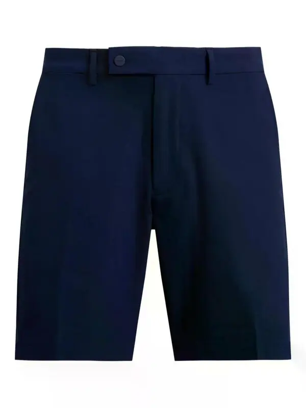 Rlx Ralph Lauren Tailored Shorts With Logo Patch - Blue