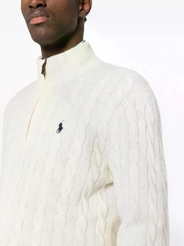 Polo Ralph Lauren Cable Knit Wool-blend Jumper