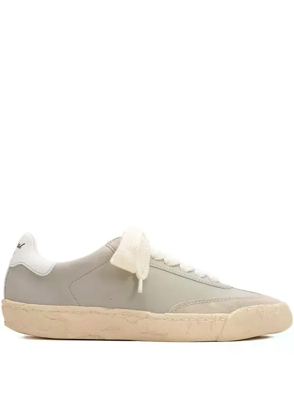 GENERAL SCALE. General Scale Mixed-material Low-top Sneakers - Grey