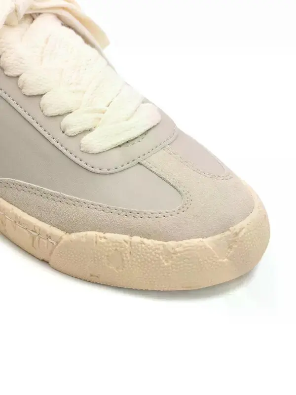 GENERAL SCALE. General Scale Mixed-material Low-top Sneakers - Grey