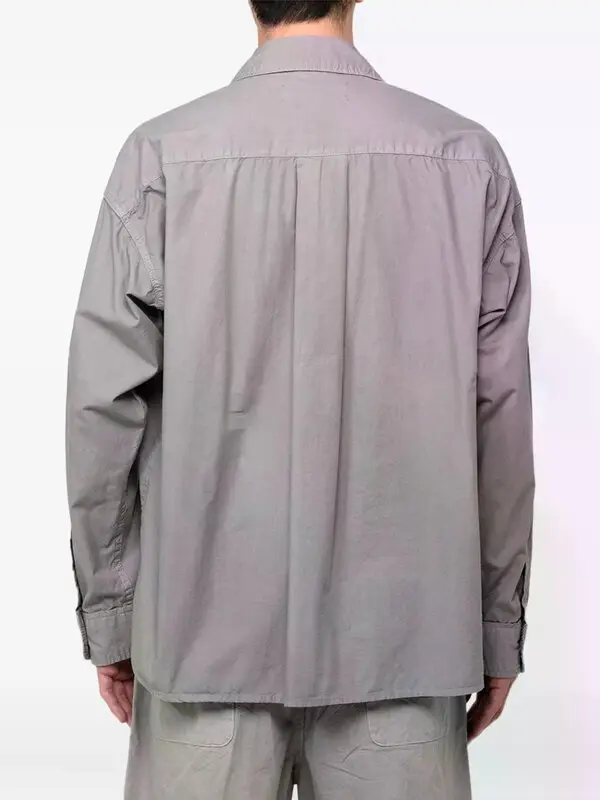 IN･STRU(MEN-TAL). Long-sleeve Patch-pocket Shirt