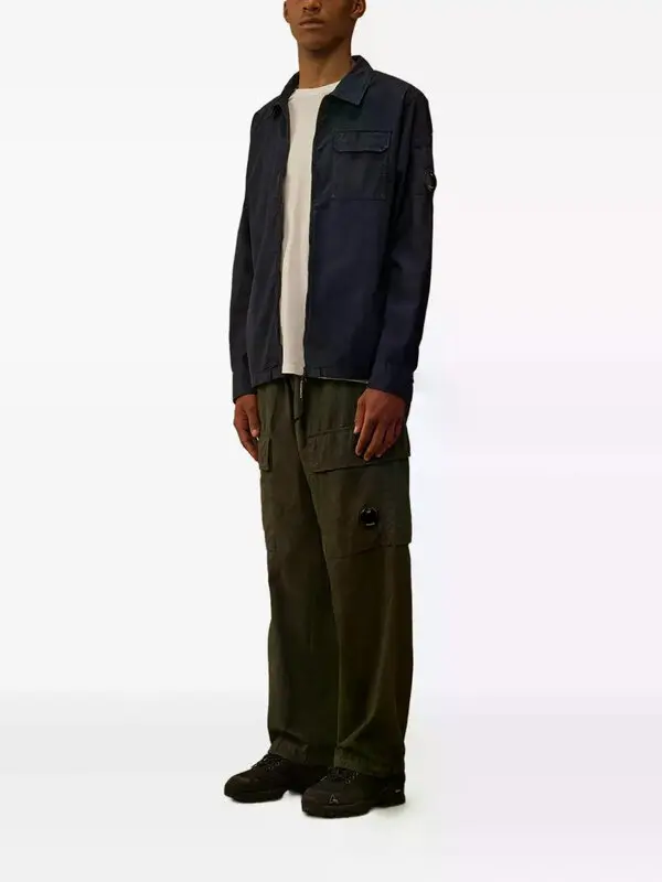 C.P. COMPANY Zip-pocket Cotton Overshirt