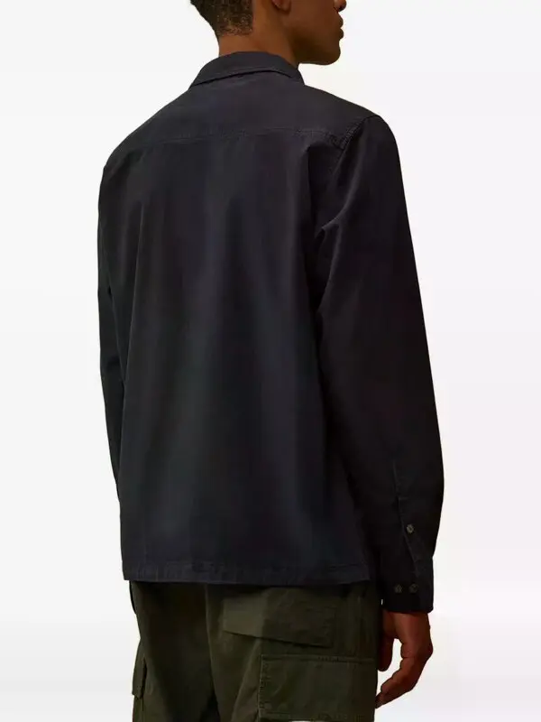 C.P. COMPANY Zip-pocket Cotton Overshirt