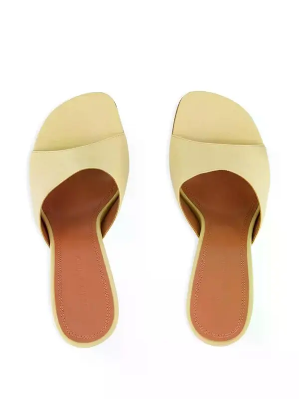 Amina Muaddi 90mm Taylor Sculpted-heel Sandals