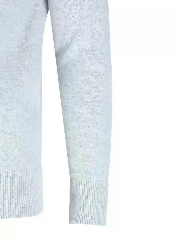 Eleventy Cashmere Zip-fastening Hoodie - Grey