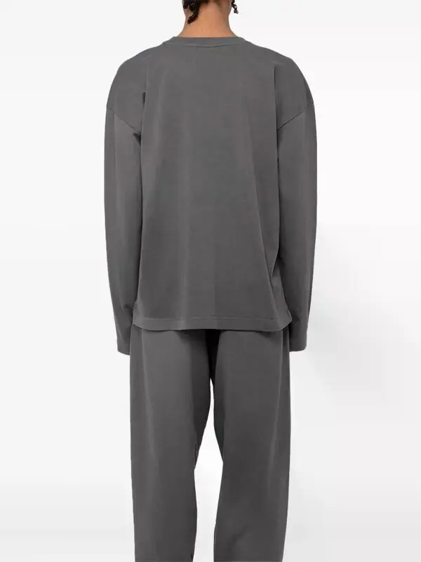 IN･STRU(MEN-TAL). Breast-pocket Long-sleeve T-shirt