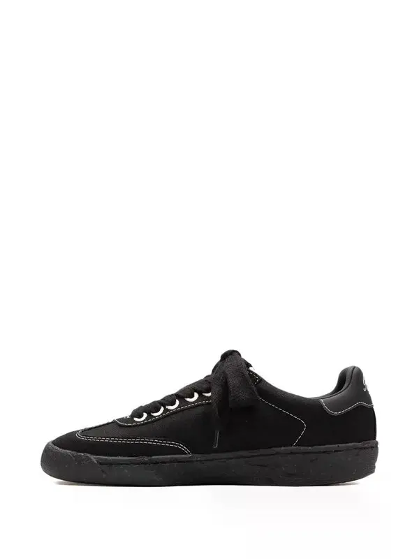GENERAL SCALE. General Scale Canvas Low-top Sneakers With Contrast Stitching