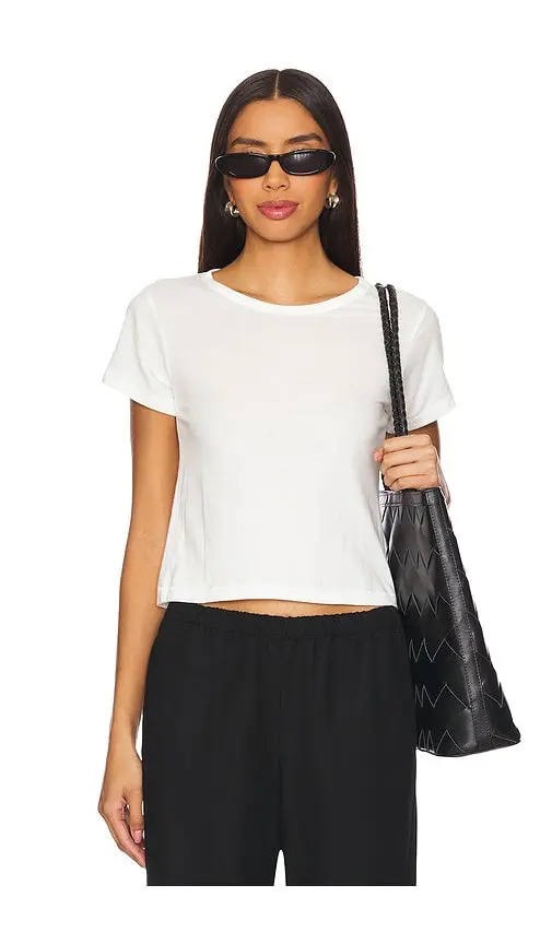 Eterne Short Sleeve Baby Tee - Ivory