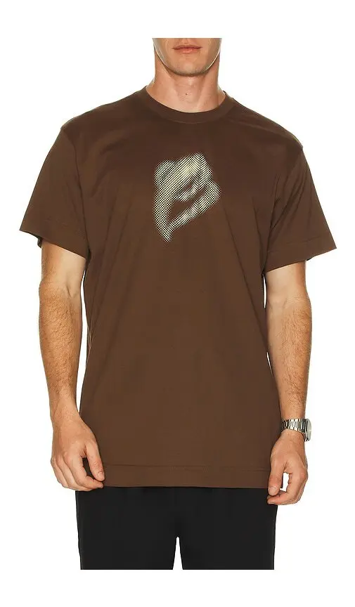 ETAI LA 3d Print Dot Brust E Tee In . Also - Brown