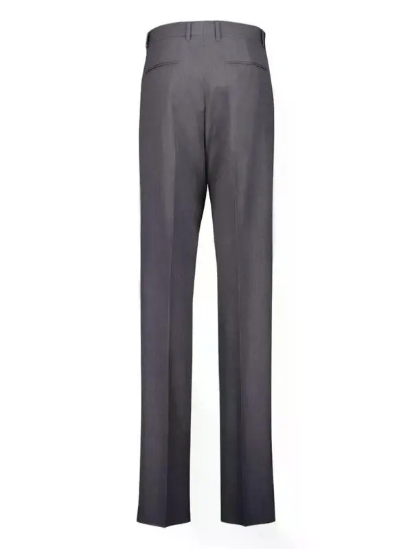 Givenchy Logo Detail Pleated Wool Trousers